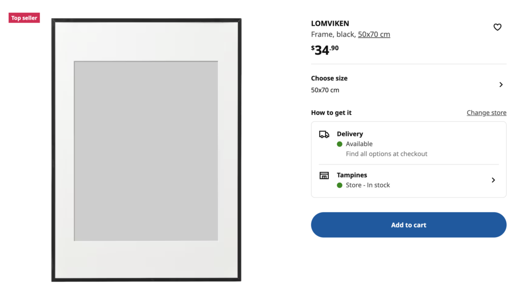 Printing the Right Photo Size for your Ikea Frame